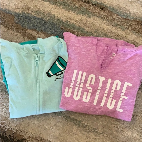 Justice | Shirts & Tops | Justice Long Sleeve Shirts Size 2 | Poshmark